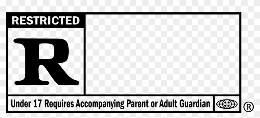 Download 2399 X 979 8 - R Rated Logo Png Clipart Png Download - PikPng